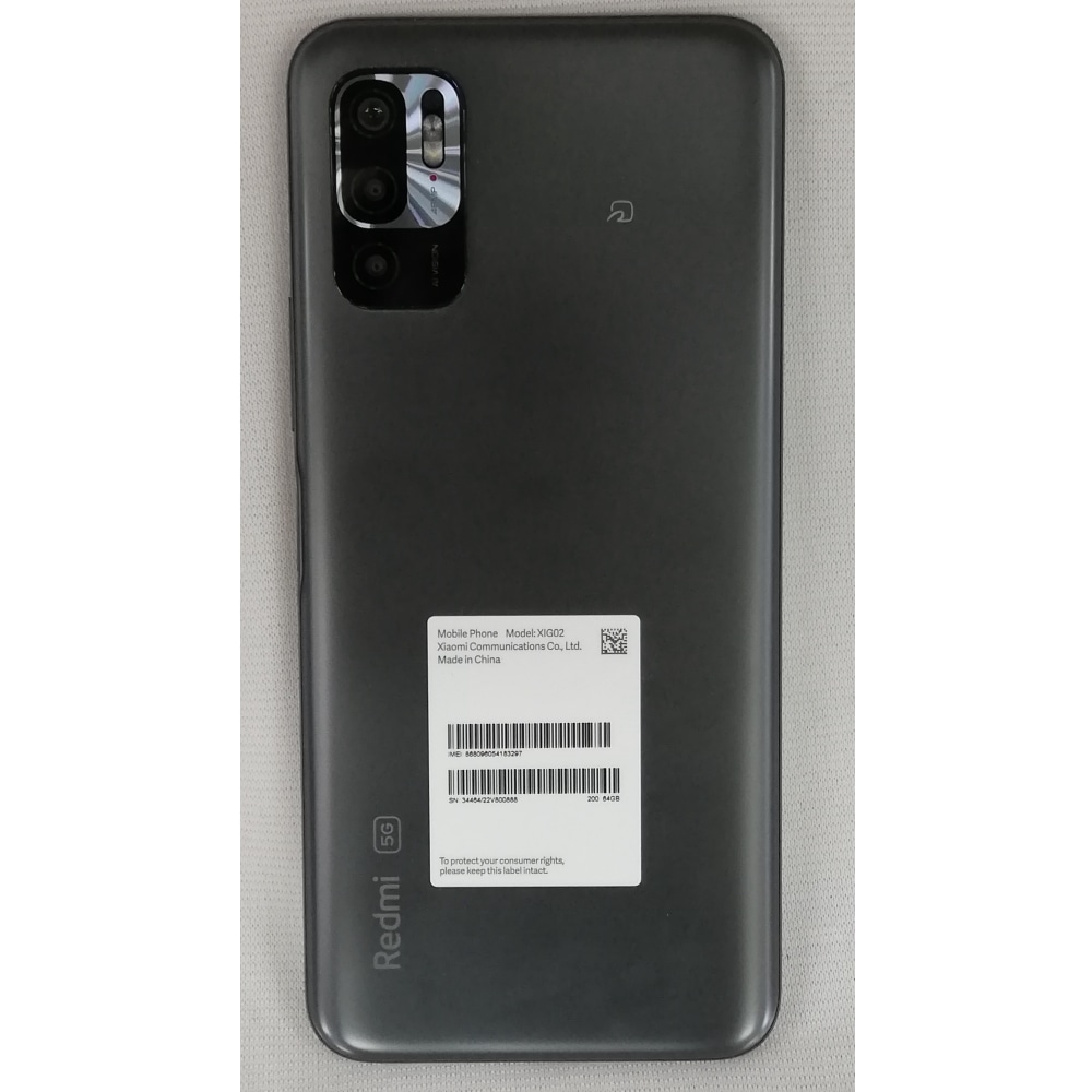 [中古A]Redmi Note 10 JE XIG02 グラファイトグレー (au): PCボンバー