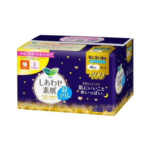 [取寄10]ロリエしあわせ素肌超スリム特に多い夜用 [4901301354563]: PCボンバー