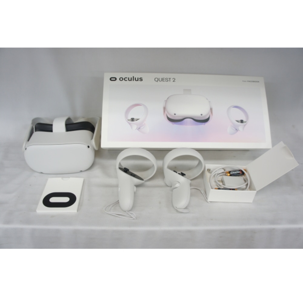 [中古B]Quest 2 128GB VRヘッドセット + オールインワンEVAポーチOQ2: PCボンバー