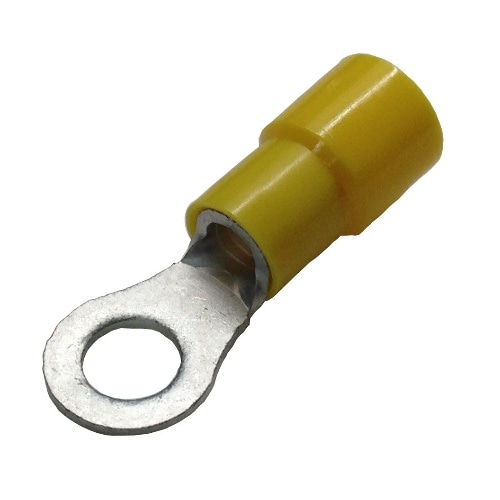 [取寄10]圧着端子絶縁丸型R型TMEX5.5-5 50個 TMEX5.5-5-YEL 黄 [4521989117399]: PCボンバー