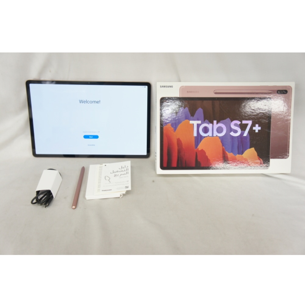 [中古B]Galaxy Tab S7+ Wi-Fi SM-T970N ミスティックブロンズ (RAM8GB/ROM256GB 海外版): PCボンバー