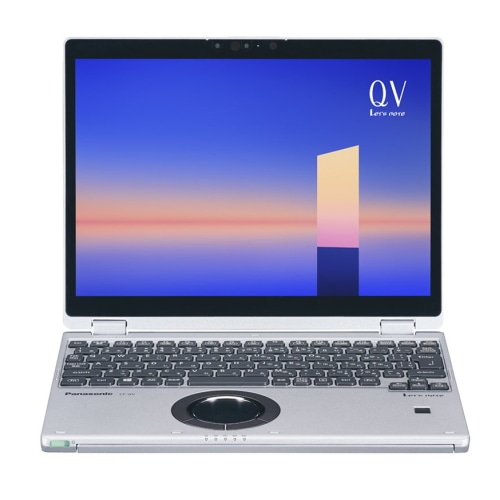 Let's note QV1 CF-QV1FDMQR ブラック&シルバー: PCボンバー
