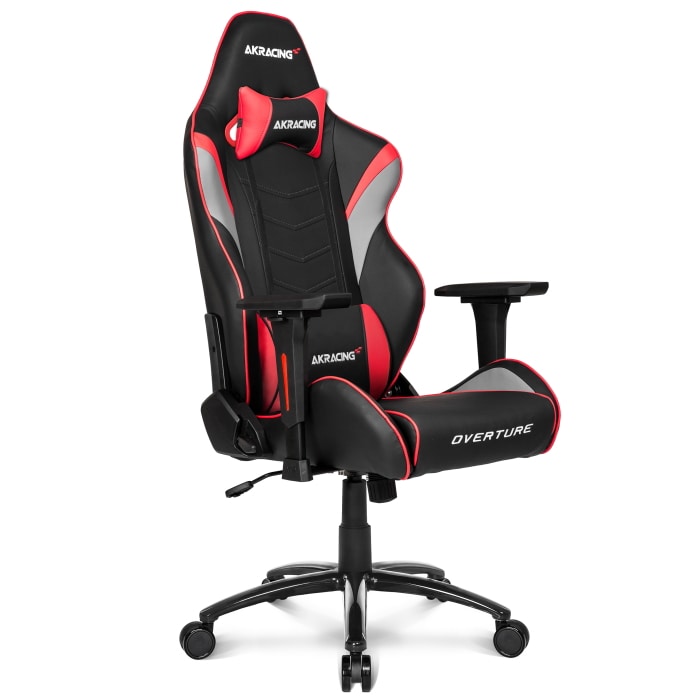 [取寄5]Overture Gaming Chair AKR-OVERTURE-RED レッド: PCボンバー